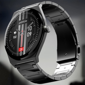 Pebble Royale Steel Luxury Edition, Ultra Slim, 1.43 inch Amoled, AOD ...