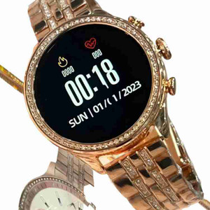 NPS LOUNGE Stone look like diamond edition smartwatch Smartwatch Price ...