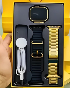 dicrobots Ultra Gold Touch Watch with 25+ New Features Golden Music ...