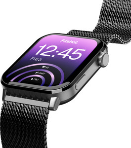 Fitshot Crystal 1.8inch AMOLED Display with bluetooth calling 560 nits ...