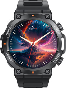 Nervfit Kinetic Pro Sports Smart watch 1.39" NervX Super HD screen, BT ...