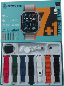 CLUBCLASSY ZT ultra2 calling smartwatch hd with 7 straps for men ...