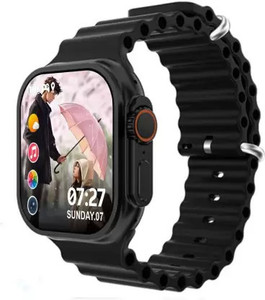 ROCK TOUCH New 2024 Black Ultra Strap Smart watch T800 Ultra Smartwatch ...