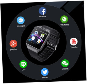 BEST DZ-09 Smart Watch - Support Memory Card, Camera, SIM, Bluetooth ...