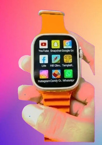 BEST BOOST T800 orange Edition smart watch with WiFi GPS SIM card 4G ...