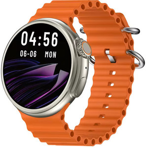 CreaTeck GT9 Round Dial Smart Watch 2.01" HD Large Screen Bluetooth ...