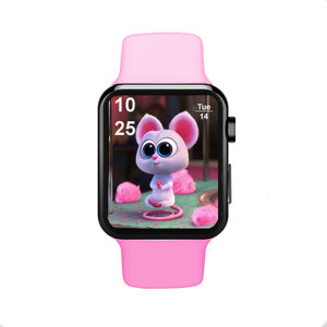 Time Up Cartoon Dial (Set Your Gallery Photo as Watch Face ) BT Calling ...