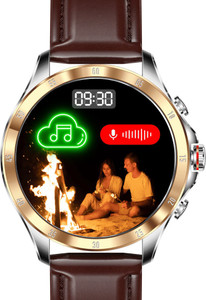 Dabble dabTIME ESNTL Coffee Brown BT Calling, AI Voice Assitant Premium ...