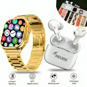 Melbon H20 Series 2.19" AMOLED Display With Bluetooth Calling, Fitness ...