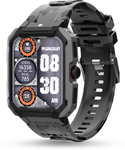 Pebble Dare 1.99"HD Display, BT Calling,520 mAh Battery, Water ...