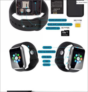 ShopSmart A1 Smart Watch - Mini Phone - Support Voice Calling / SIM ...