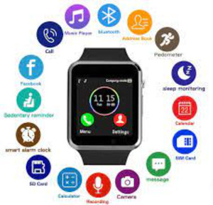 GUGGU AAA_195E_A1 Smart Watchwatch memory card sim support fitness ...
