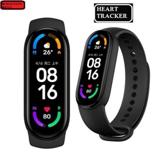 YORBAX H1180 M4_MAX STEP COUNT BLUETOOTH SMART BAND BLACK(PACK OF 1 ...