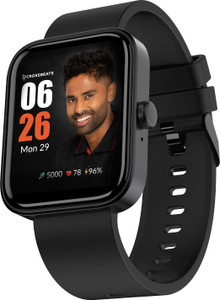 CrossBeats IGNITE-SPECTRA PLUS AMOLED with BT Calling,150 Music storage ...