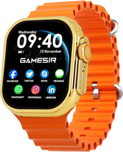GameSir Crystal Golden Touch Watch with Bluetooth calling, Fitness ...