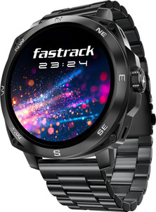 Fastrack Radiant FX3-1.43''|AMOLED|AOD|Premium Design|SS Strap ...
