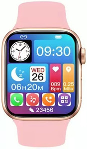 SLITY T55 Pink S8 with Extra Straps Full Touch Display Fitness tracker ...