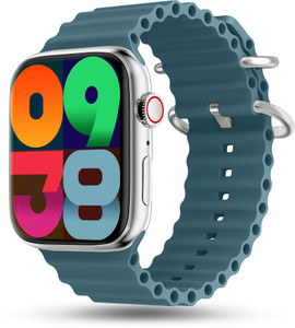 Pebble Frost Pro 1.96" Infinite Display, BT Calling, Rotating Crown, AI ...