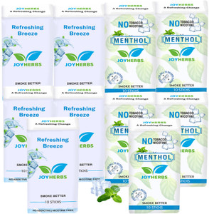 JOYHERBS Herbal Cigarettes (100 Stick) 100% Nicotine Free Refreshing ...