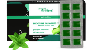 Man Matters Nicotine Gummies 2mg | Refreshing Mint Flavour Smoking ...
