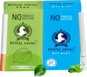 ROYAL SWAG Ayurvedic Herbal Cigarettes PAAN, Mint Flavor - 20 Sticks ...