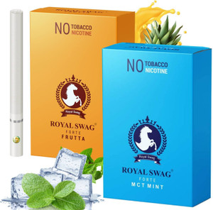 ROYAL SWAG Herbal Cigarette Mint And Frutta Flavor(10 Stick Each ...