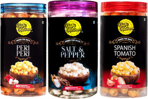 Nutrimakhana Tomato Chilli, Punjabi Tadka & Spanish Tomato Flavored ...