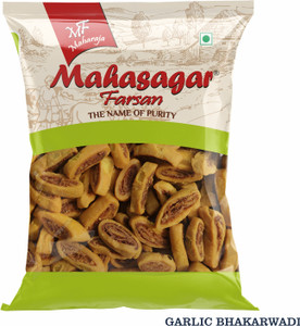 Mahasagar Garlic Bhakarwadi 1kg pack | Lasun Bhakarwadi | Farsan ...