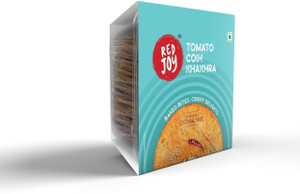 RED JOY Tomato Coin Khakhra | 200 Gram Each, Pack of 3 Price in India ...
