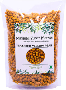 MINIMALL SUPER MARKET Roasted With Skin Yellow Peas/Pattani/Batani/Soft ...
