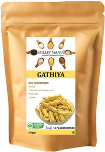 Millet Mania Gathiya Namkeen Price in India - Buy Millet Mania Gathiya ...