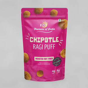 Foi Flavours Of India Ragi Puffs- Chipotle (Pack of 4) Price in India ...