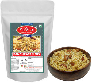 Yuvraj Food Product Panchratan Mixture Snacks Namkeen 400 gm pack Price ...