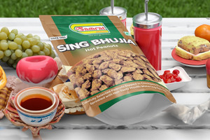 SAMRAT SING BHUJIA |Masala Peanuts| Namkeen| Tasty Snacks| PACK OF 2 ...