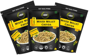 Healthy Bakes by Belge Diet Mixed Millet Chivda- 100 gm X 3 packs Price ...