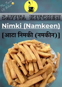 Savita Kitchen Atta Nimki (Namkeen) | Tasty Tea Time Snack | Crispy ...