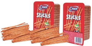 CROCO Salted Sticks Snacks Tray , Namkeen Crackers Snacks Pretzels ...
