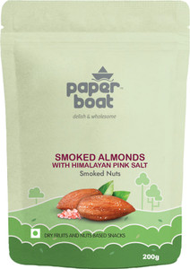 Paper boat Smoked Almonds with Himalayan Pink Salt Nuts Price in India ...
