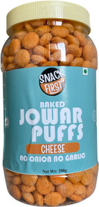 SNACK FIRST Baked Jowar Puff, Cheddar Cheese, Healthy, Diet, High ...