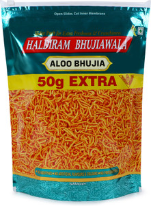 HALDIRAM BHUJIAWALA Aloo Bhujia Namkeen 800 Grams Pack Of 2 Price in ...