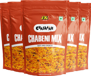 CHASKAAH Chabeni Mix 150g Namkeen | Healthy Tea Time Snacks (Pack of 5 ...