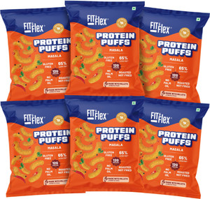 FIT & Flex Masala Protein Puffs Price in India - Buy FIT & Flex Masala ...