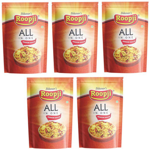 ROOPJI All In One 2.5Kg (500Gm x 5) Bikaneri Namkeen, Sweets and Snacks ...