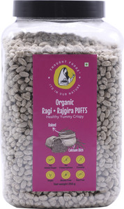Thought Foodz Organic Ragi & Rajgira Puffs Protein Rich Healthy and ...