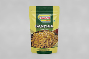 SAMRAT |GANTHIA|Finger Food|Crispy & Salted Taste Namkeen|Ghar Jaisi Hi ...
