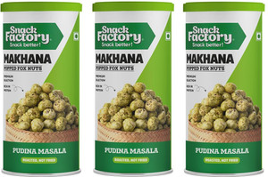 snack factory Makhana Pudina Masala Price in India - Buy snack factory ...