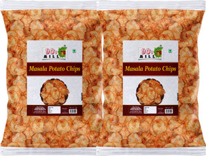 90's MILL Uralaikilangu Aloo Batata Alu PATTA Wafer Chips Red Chilli ...