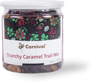 CARNIVAL Crunchy Caramel Trail Mix 250g Price in India - Buy CARNIVAL ...