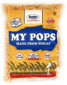 RAMJEE Non Fried My Pop Wheat Pops (120g) – Pack of 12 Price in India ...