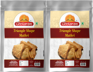 GHOTARAM Dahi Chaat Triangle Trikoni Mathri Chaat Papdi Lachaa Papdi ...